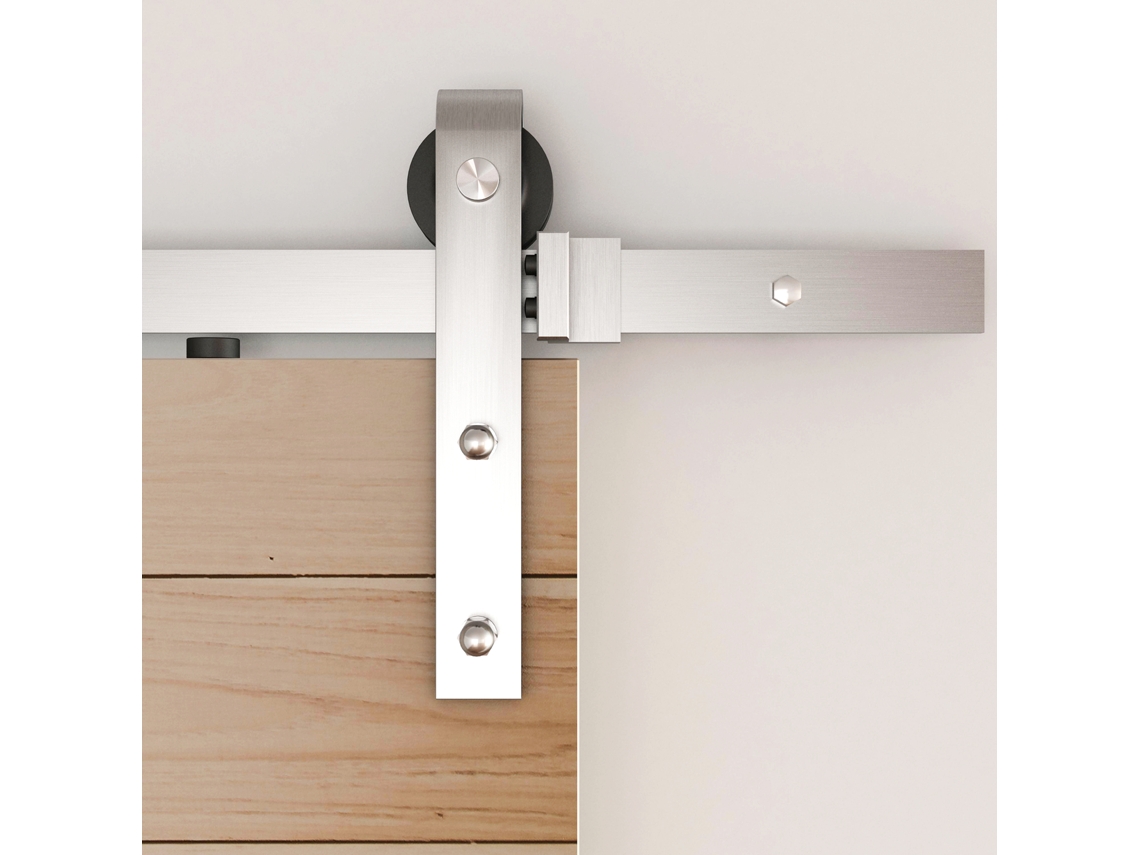 Trilho Guia Da Porta Deslizante PRIMEMATIK de Cor Aço Sombreado 2M ...