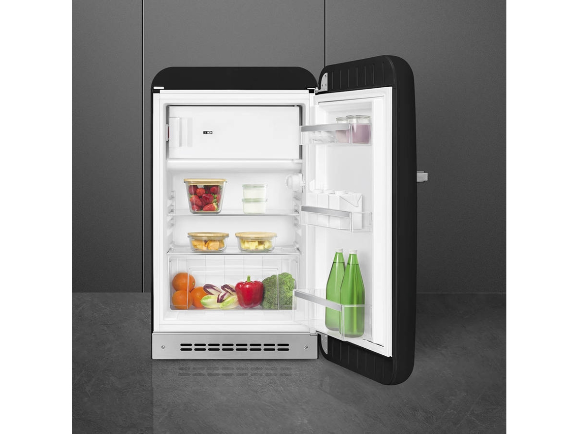 Frigorífico Mini Bar SMEG FAB10RBL5 (Estático - 97 cm - 122 L - Preto ...