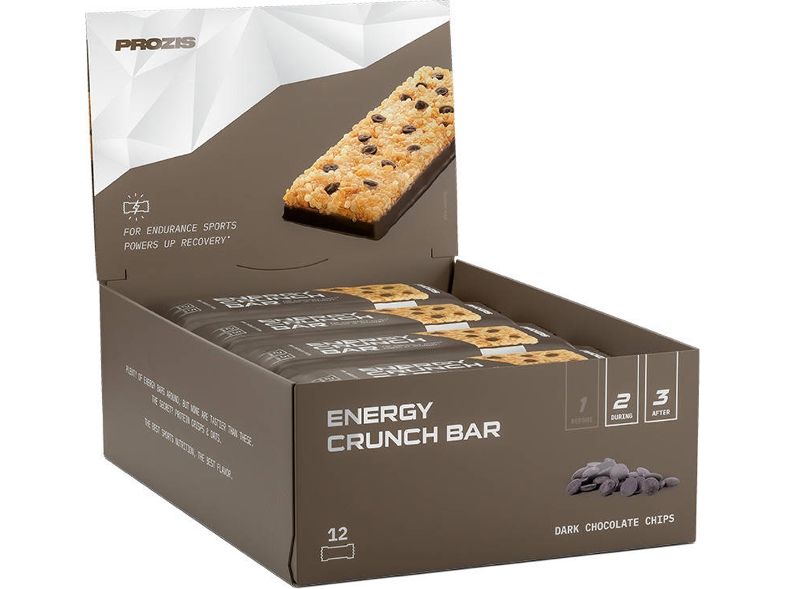 Energy Crunch Bar PROZIS Pepitas de Chocolate Preto (40 gr) | Worten.pt