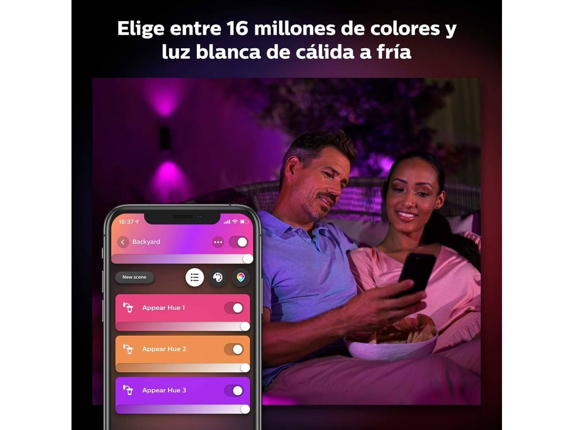 Candeeiro De Aplique PHILIPS Hue Exterior Appear | Worten.pt
