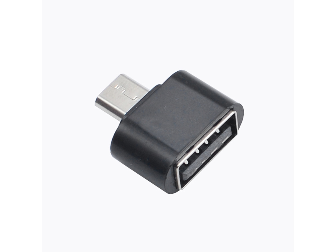 Adaptador OTG Micro USB para USB (Preto) | Worten.pt