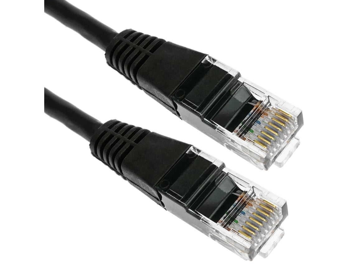 Cabos de Rede Ethernet BEMATIK 50Cm Utp Categoria 5E Preto | Worten.pt