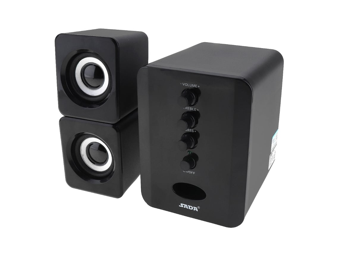 Coluna de PC SLOWMOOSE Subwoofer D-203 Bluetooth | Worten.pt