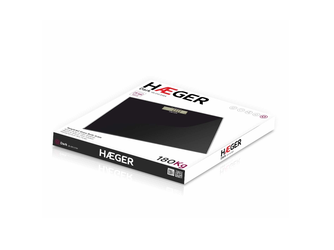 Balança Digital de WC HAEGER Dark | Worten.pt