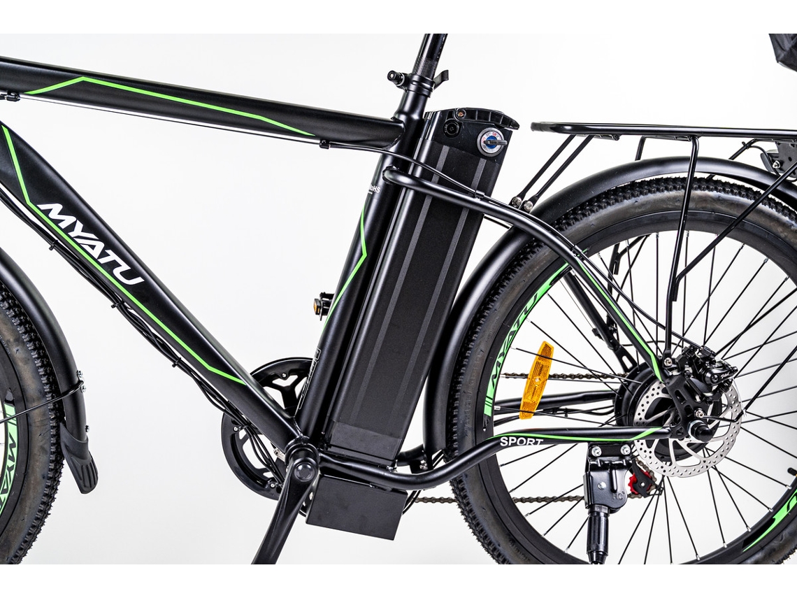 Bicicleta Elétrica Feminina/Masculina 250W 12.5Ah 75Km Pneus de 26 ...