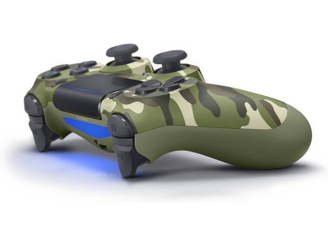 Comando SONY DualShock V2 Green Camouflage para PS4 (Wireless) | Worten.pt