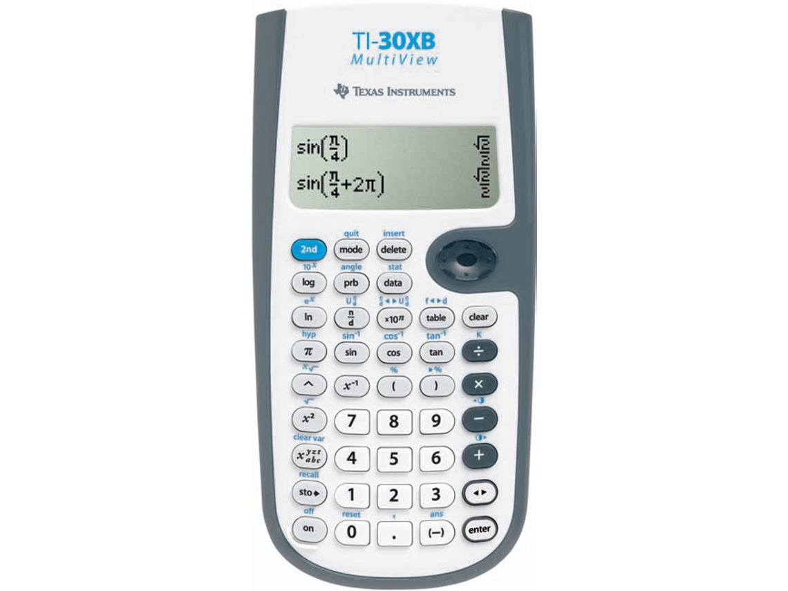 Calculadora Científica TEXAS TI-30XB Multiview (10 dígitos) | Worten.pt