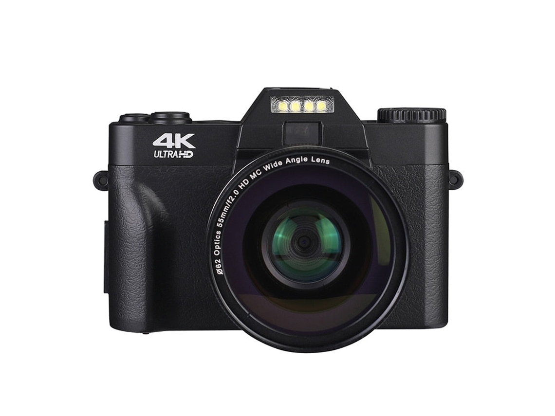 Câmara Filmadora Vlogging Digital SLOWMOOSE com Saída Hd 30Mp (Preto ...