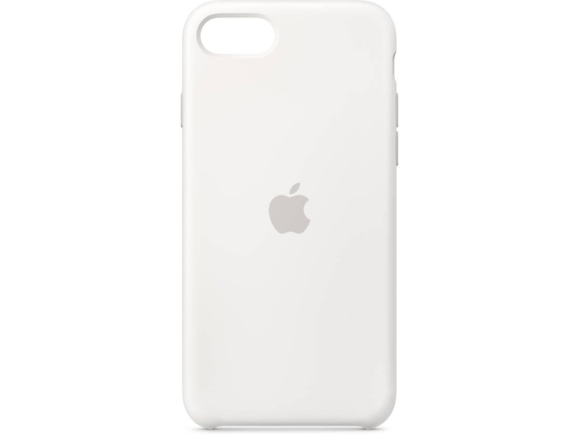 Capa APPLE iPhone SE Silicone Branco | Worten.pt