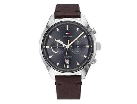 Relógio TOMMY HILFIGER Homem (Pele - Castanho) | Worten.pt