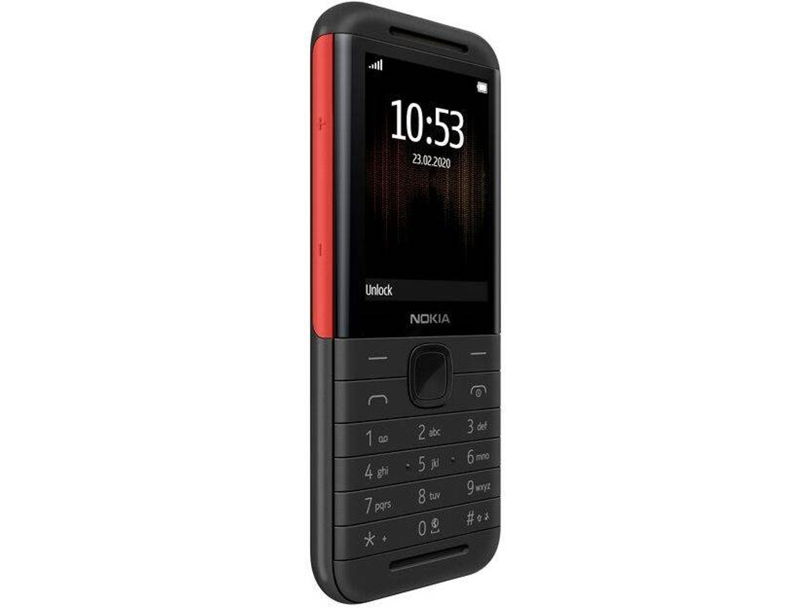 Telemóvel NOKIA 5310 (2.4'' - 2G - Preto e Vermelho) | Worten.pt