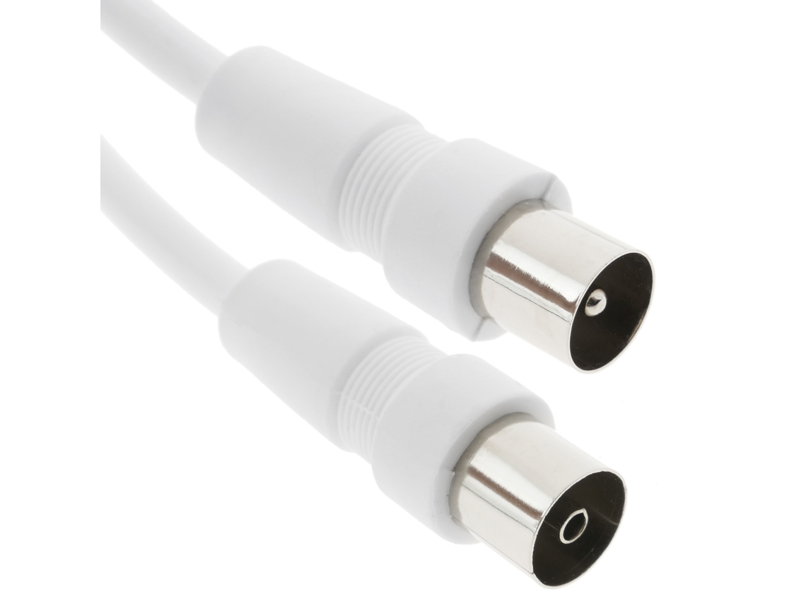Cabo Coaxial BEMATIK de Antena de Tv de 75 Ohms 2.5M/Blanco | Worten.pt