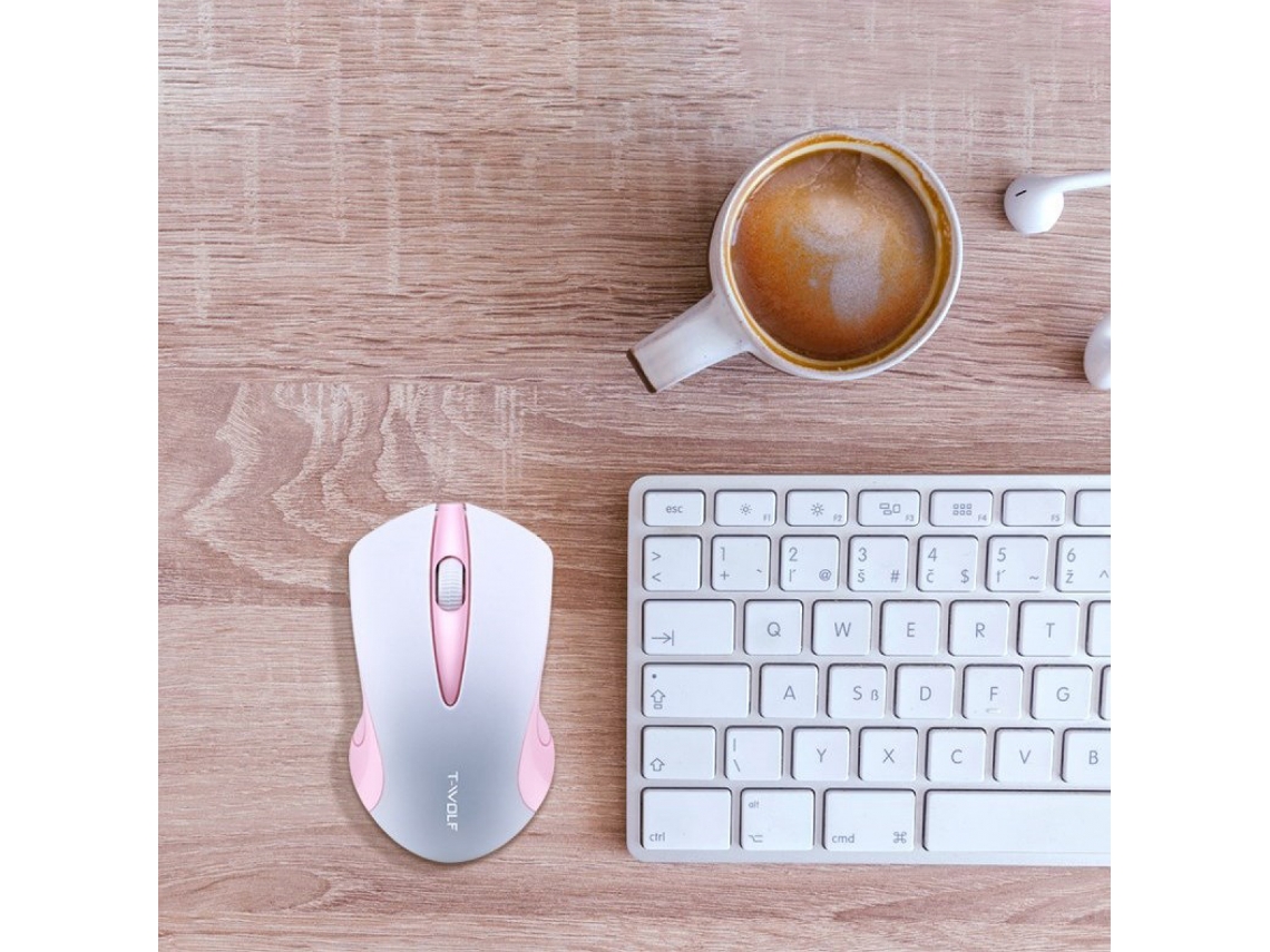 Rato Sem Fios, Ratel 2.4G Rato Ergonómico Sem Fios Rato De Computador ...