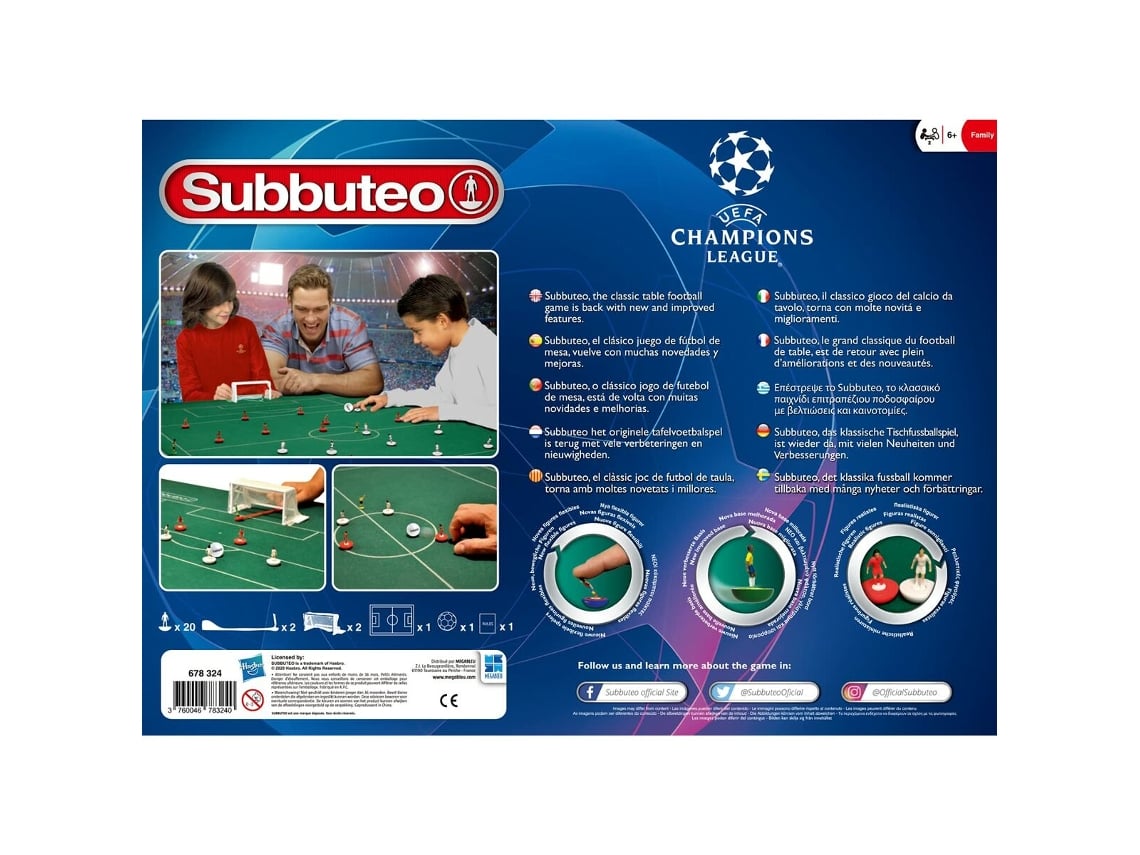 Jogo de Mesa MEGABLEU Subbuteo Champions League Edition | Worten.pt