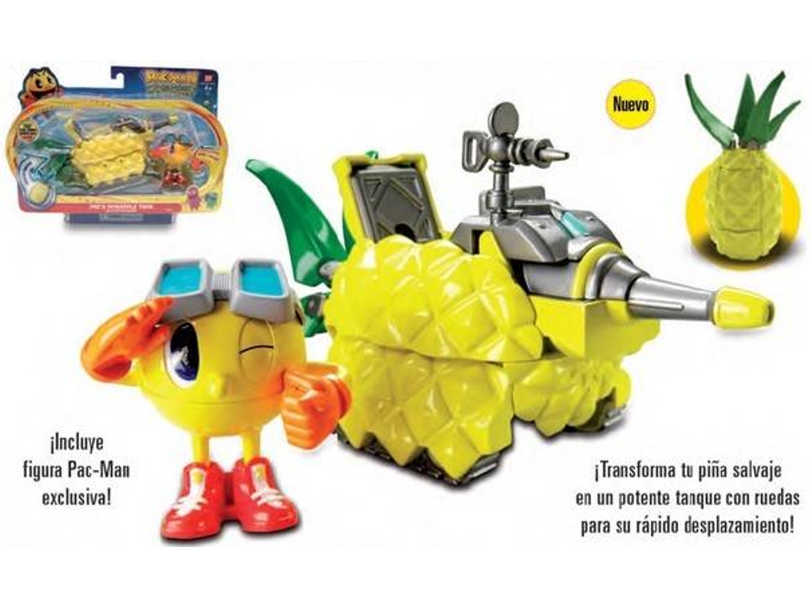 Figura BANDAI Pacman Tanque Piña + Figura (Idade Mínima: 4 Anos ...