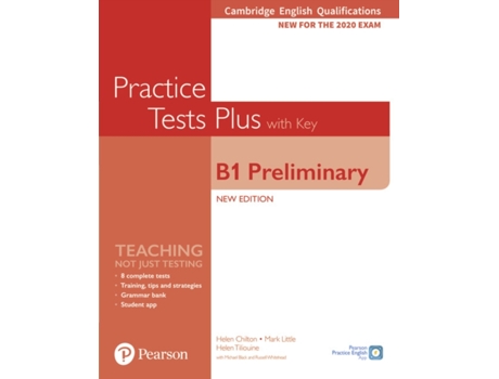Livro Cambridge English Qualifications: B1 Preliminary Practice Tests ...