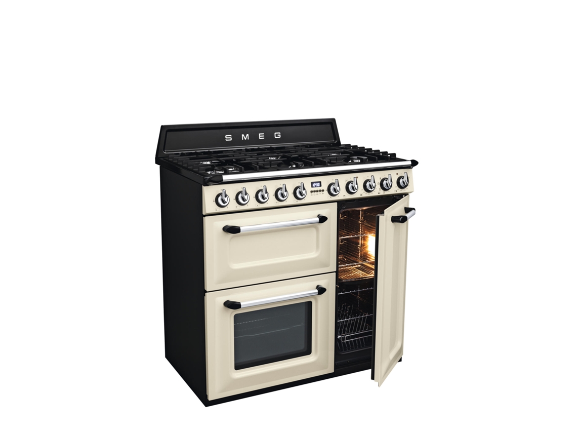 Fogão SMEG Victoria TR93P (159 L - Gás Natural - Creme) | Worten.pt