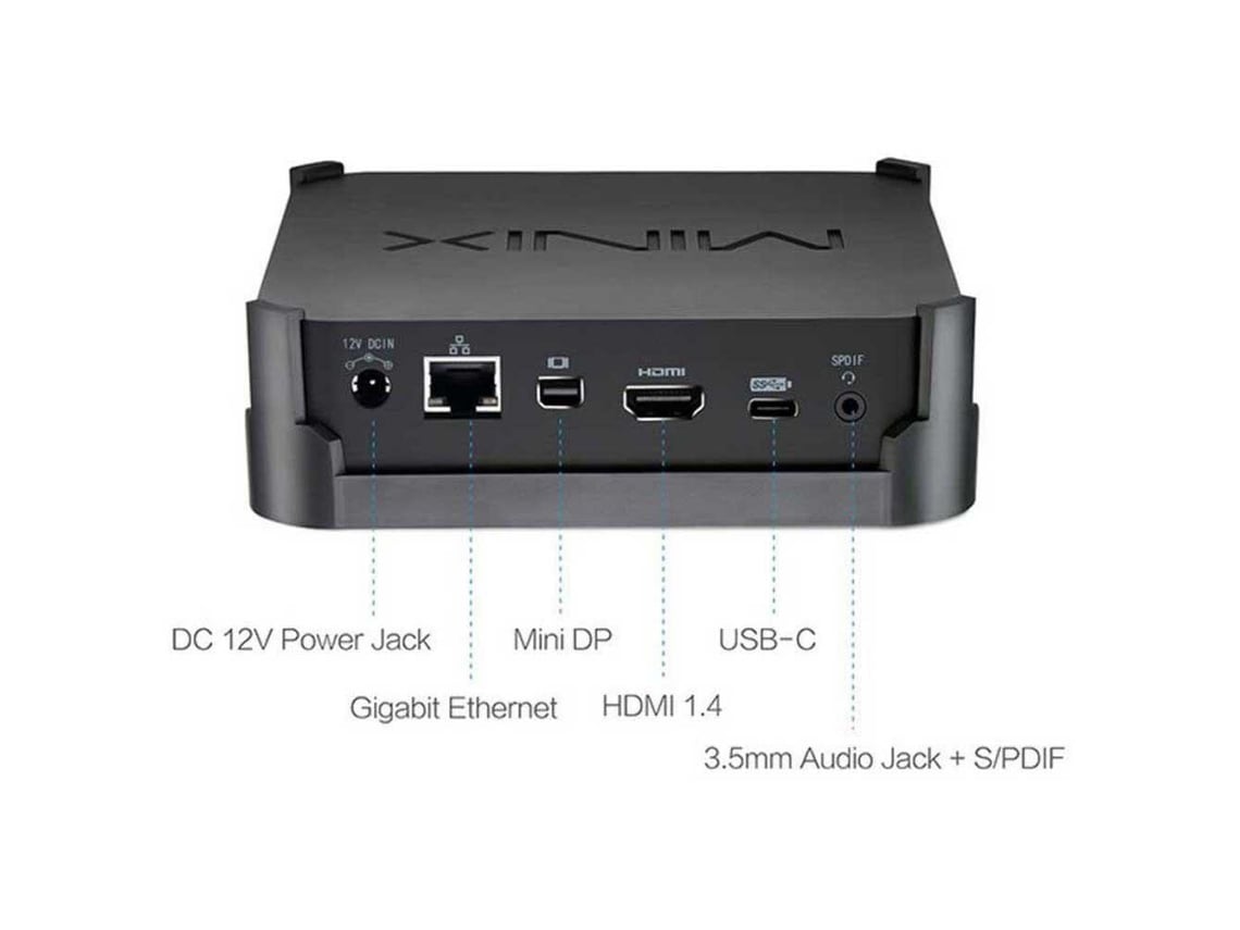 Minix Mini Pc Mini Computador Neo J50C-4 Max Pentium J5005/8Gb/240Gb ...