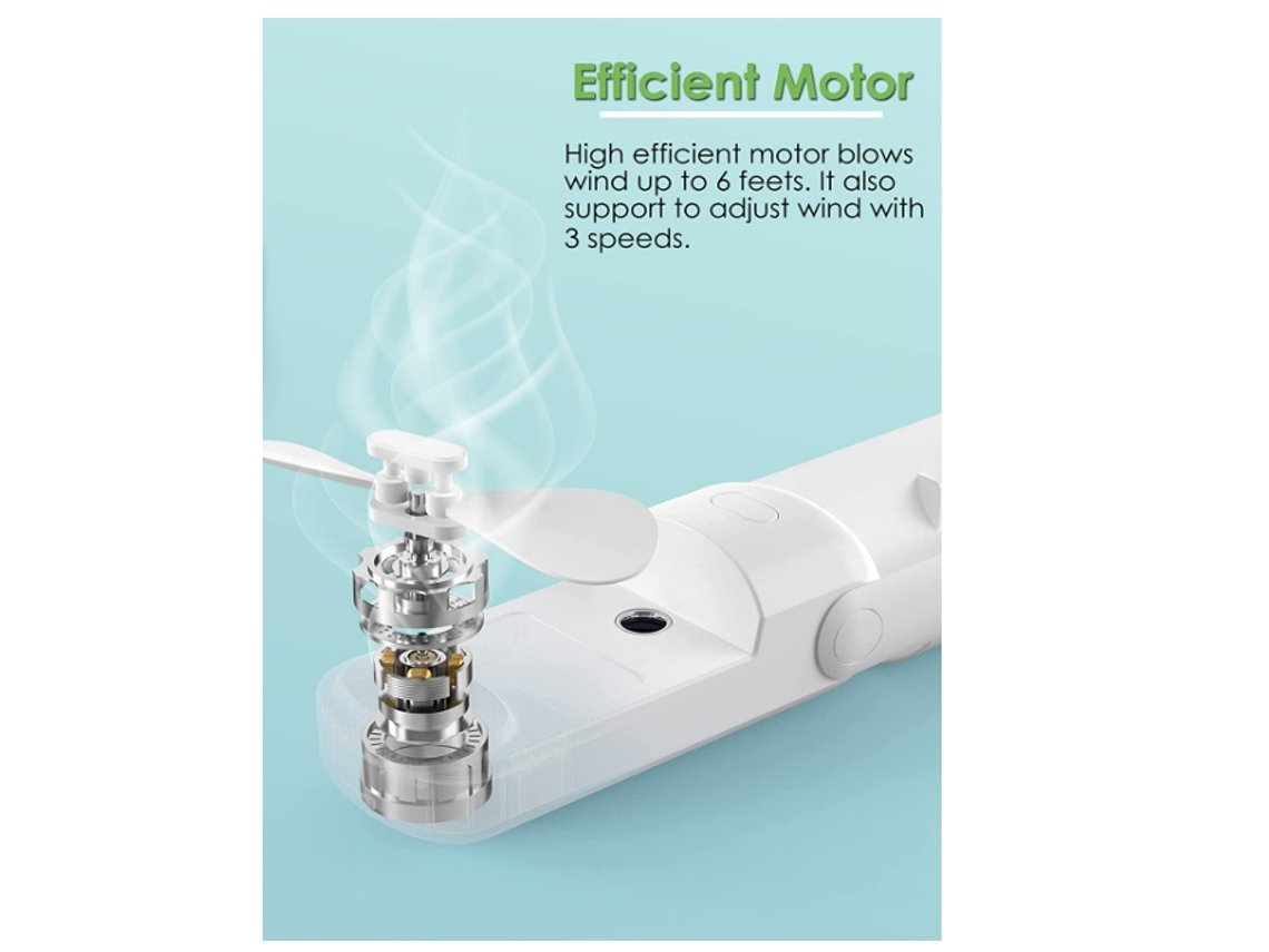 Ventoinha de Mão Portátil ENZON 3 em 1 | Worten.pt