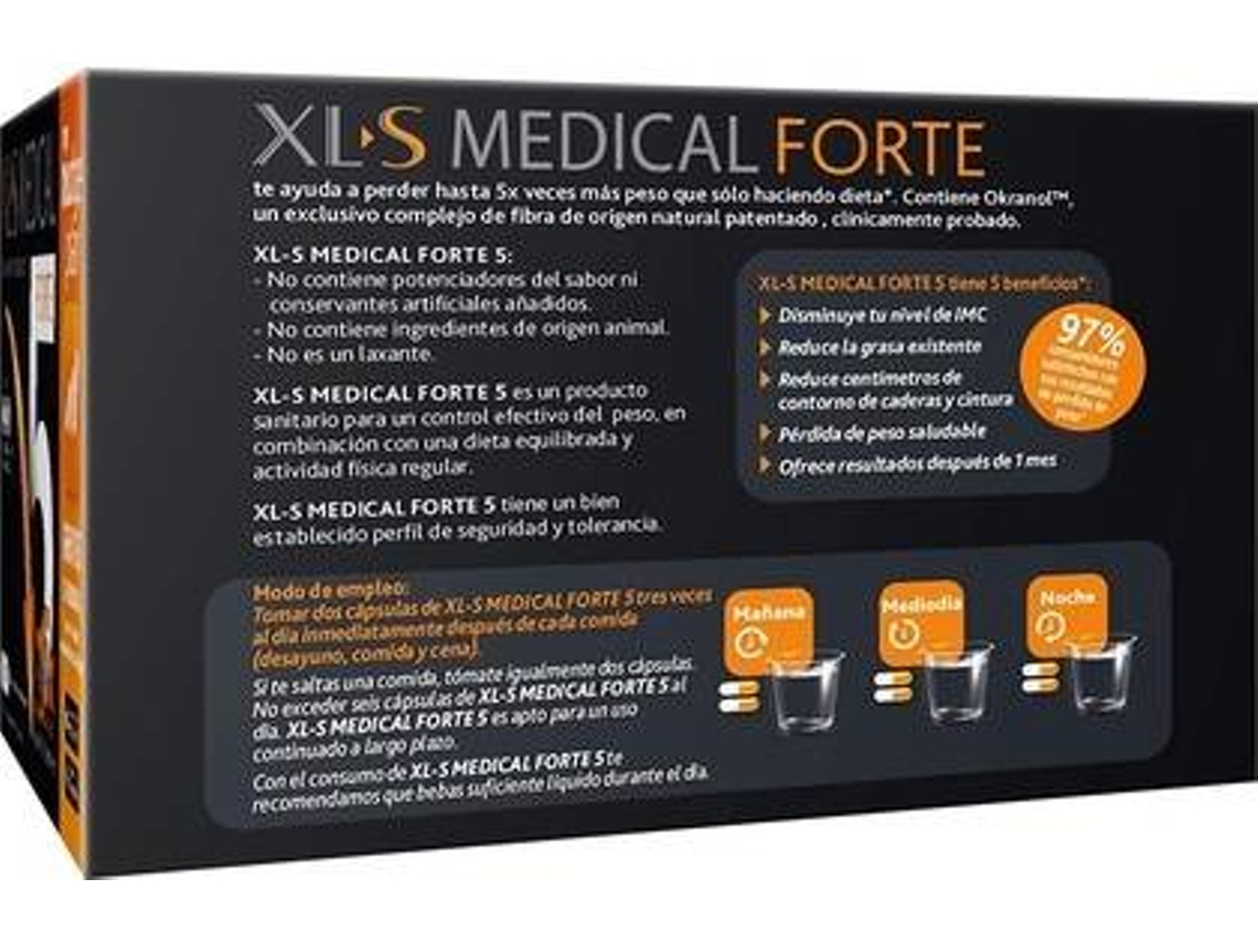 Suplemento Alimentar XLS MEDICAL Forte (360 cápsulas) | Worten.pt