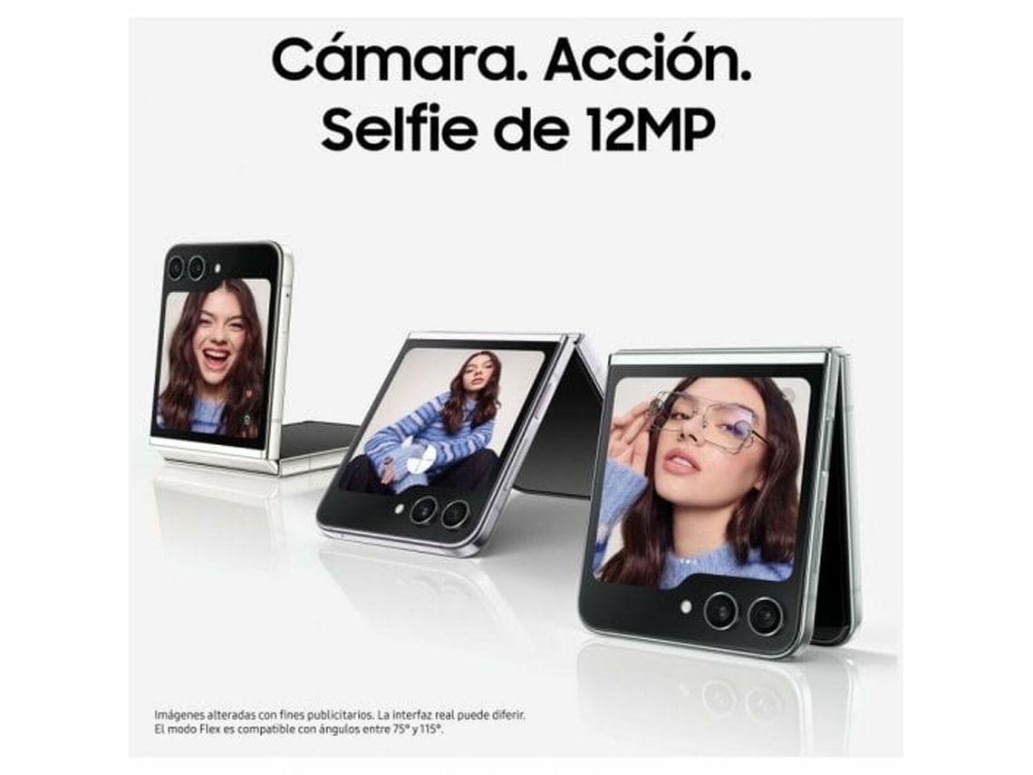 Smartphone SAMSUNG Galaxy Z Flip5 Cor de Rosa 512 Gb Octa Core 8 Gb Ram ...