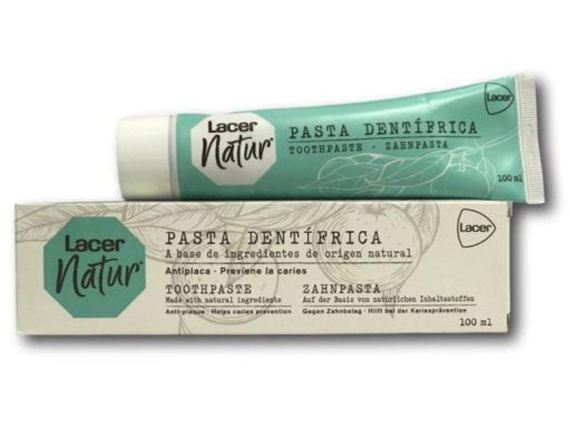 Lacer Natur Antiplaque Toothpaste 100 Ml | Worten.pt