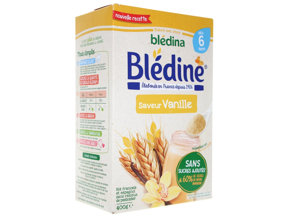 Blédine Trigo e Baunilha a partir dos 6 Meses 400 G BLÉDINA | Worten.pt