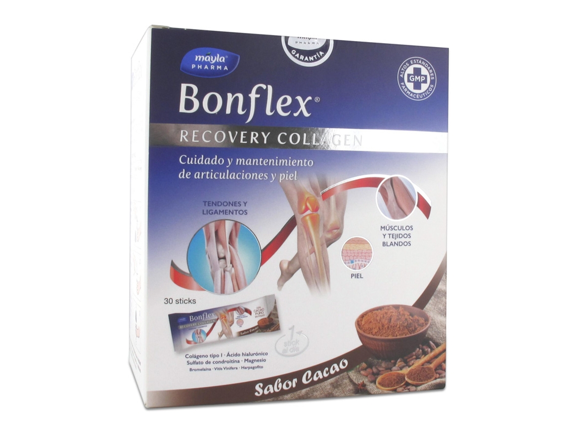 Suplemento Alimentar MAYLA Bonflex Recovery Collagen 30 Sticks | Worten.pt