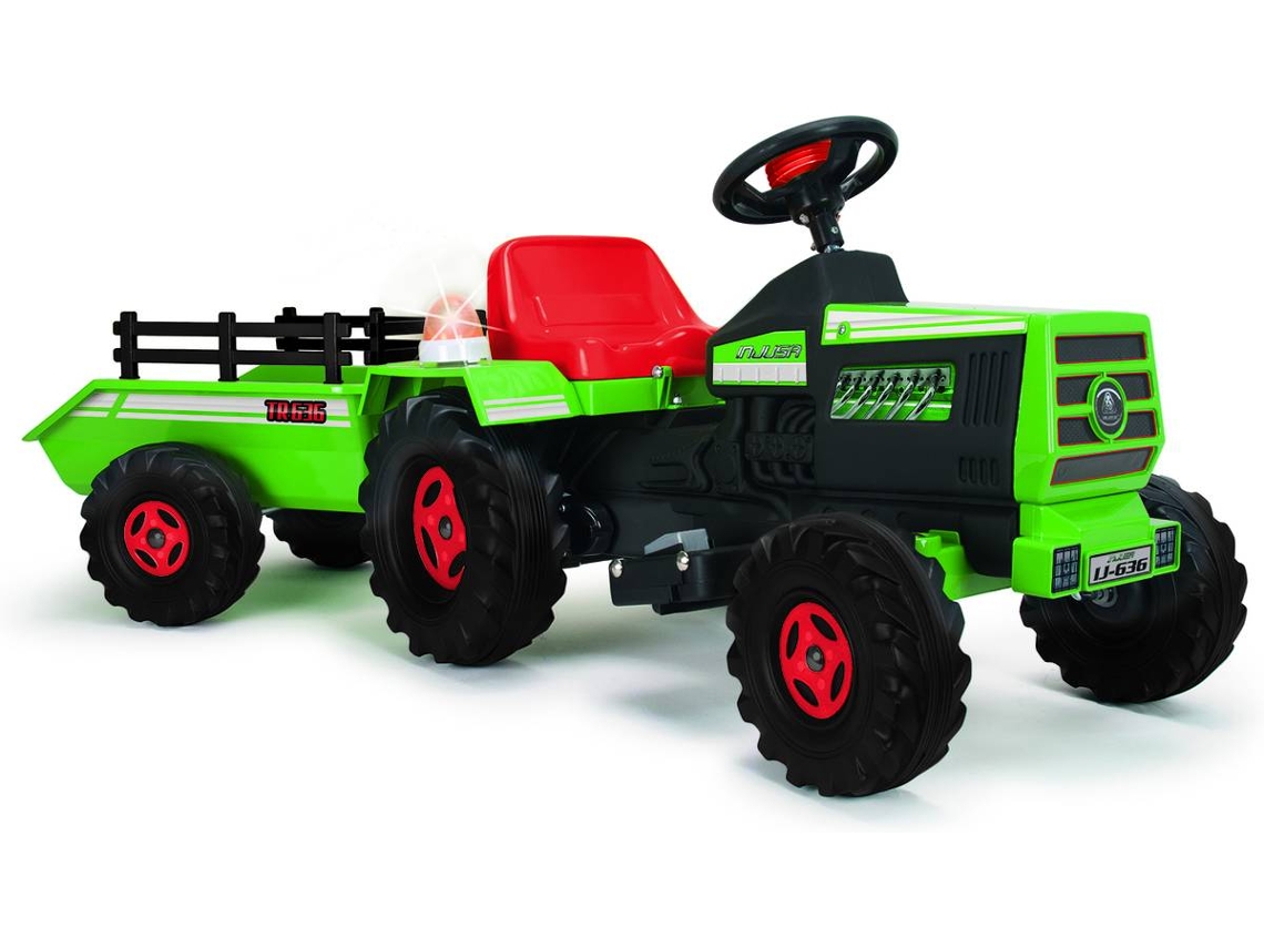 Andador INJUSA Tractor Basic 6V Verde (Idade Mínima: 12 Meses - 136 x 52 x 50 cm) | Worten.pt