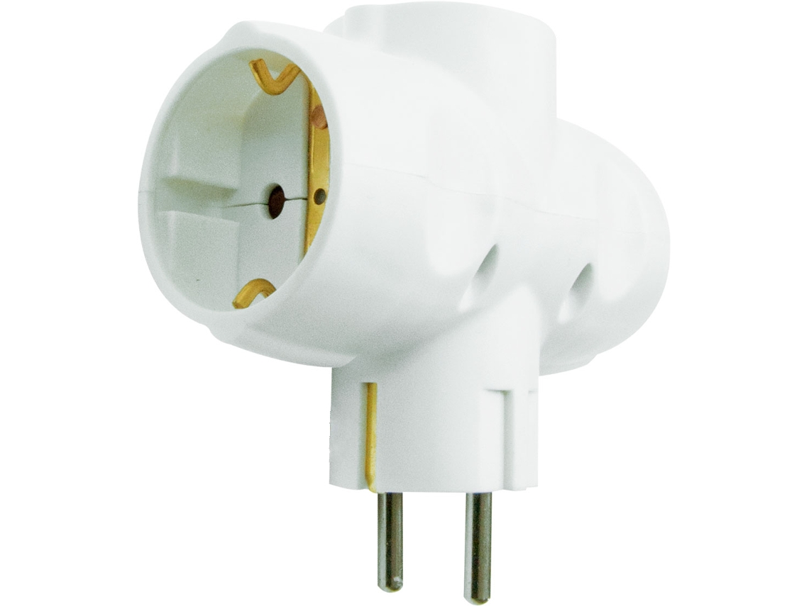 Adaptador GARZA 430001 (3 Tomadas) | Worten.pt