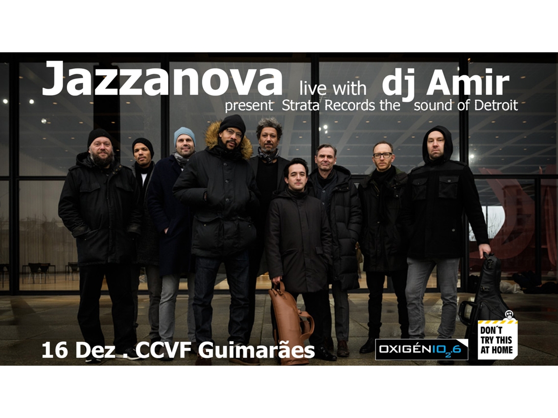 Bilhete Jazzanova live with Dj Amir | Worten.pt