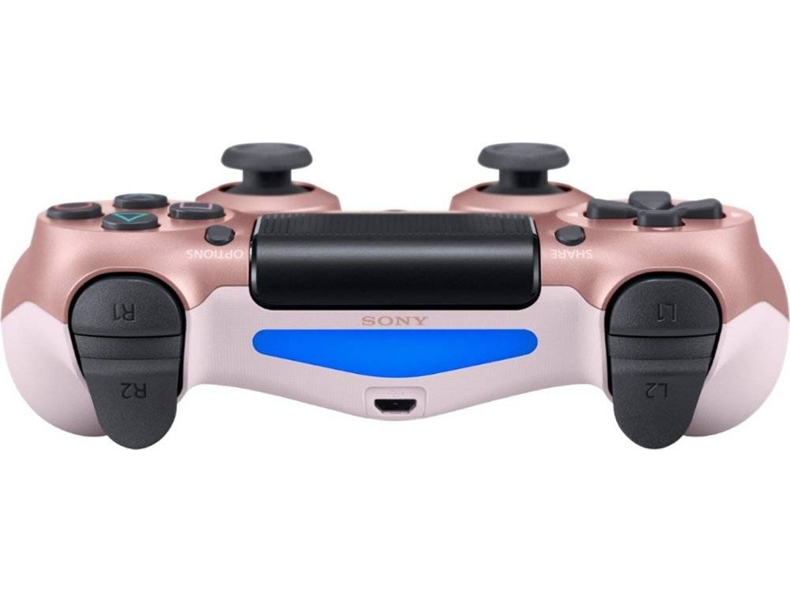 Comando PS4 SONY DualShock 4.0 V2 Rosa Dourado | Worten.pt
