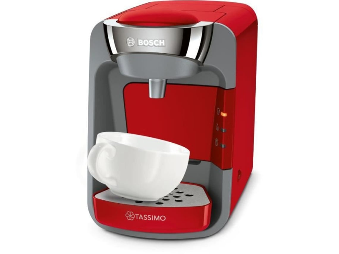 Máquina de Café BOSCH Tassimo Suny Tas32 Vermelho | Worten.pt