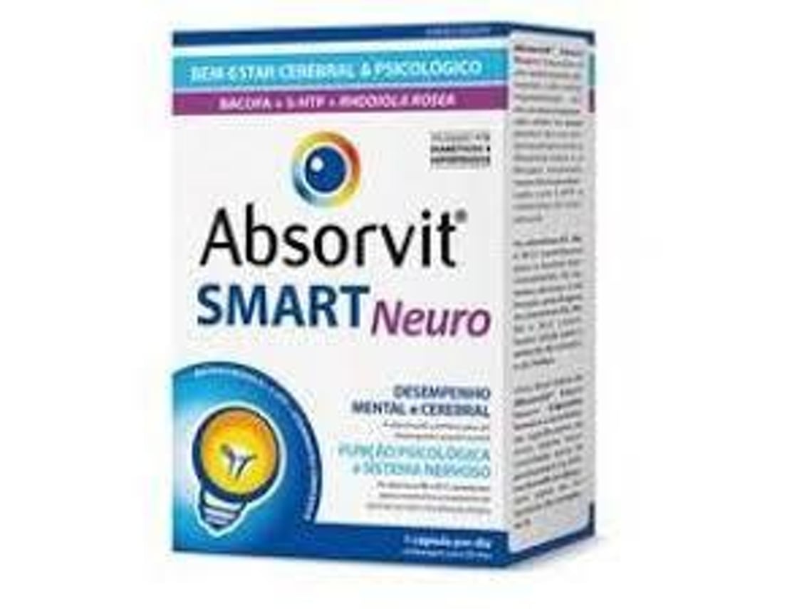Suplemento Alimentar Suplemento Alimentar Smart Neuro 30 Cápsulas ...