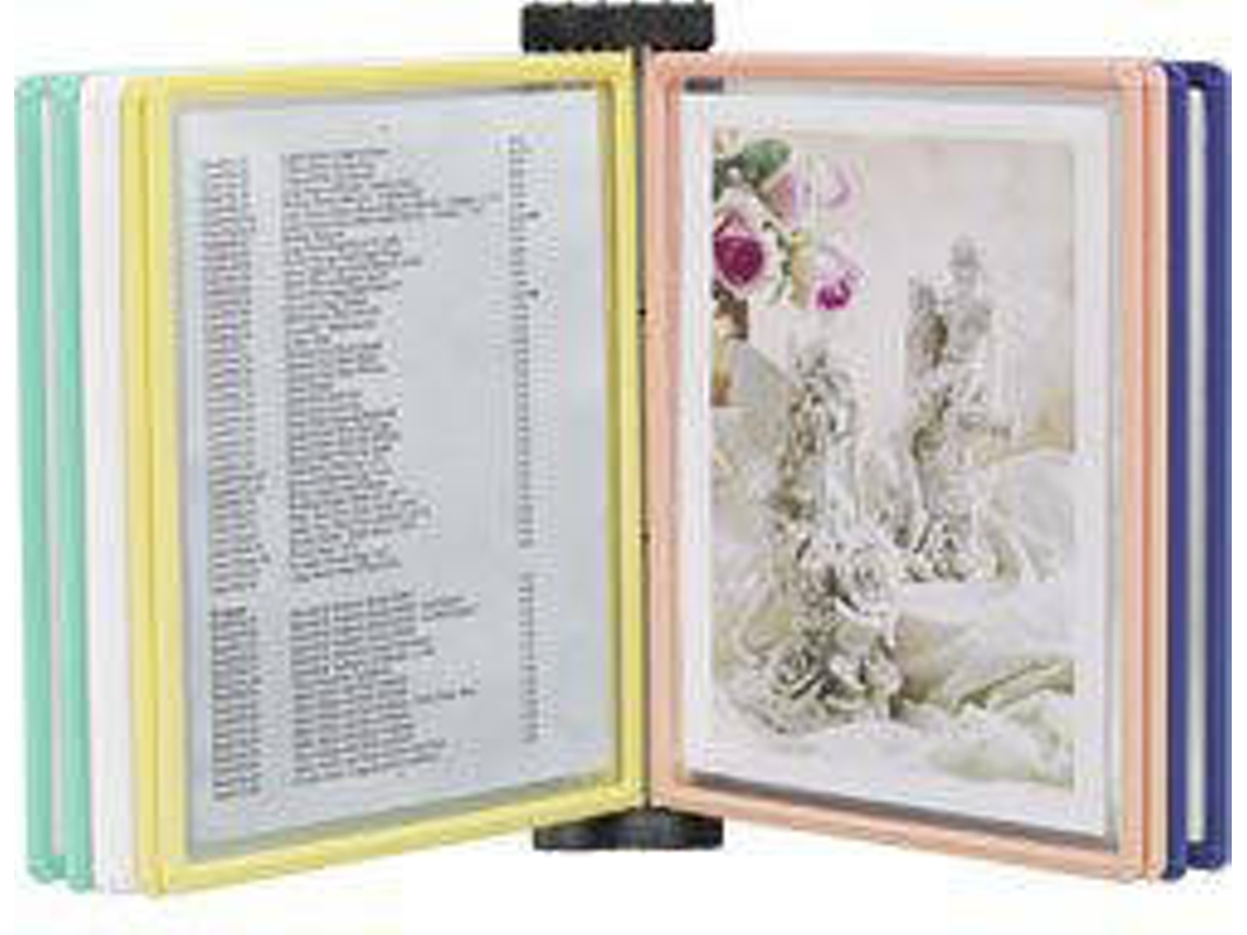 Pasta NOBO Pivodex Wall Kit Multicor (A4 - Polipropileno) | Worten.pt