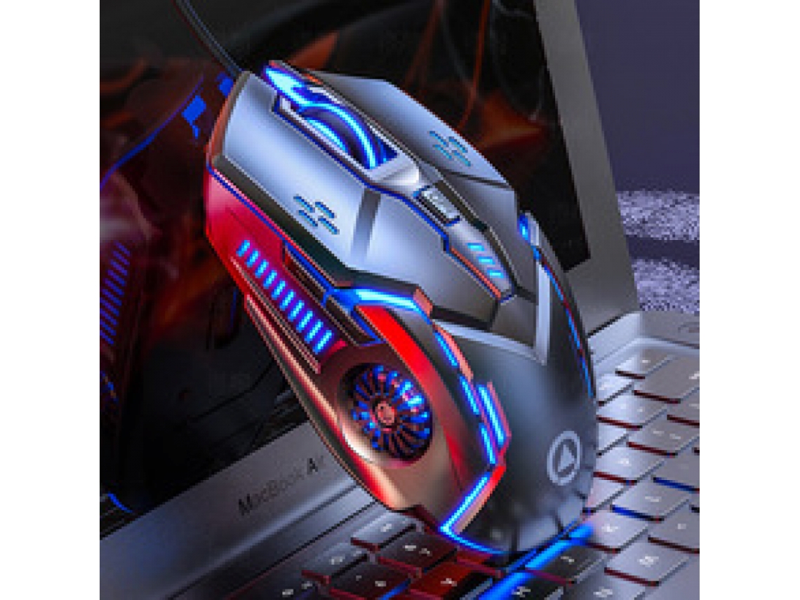 Ratos Para Jogos Ergonômicos Com Fio Com 7 Botões Programáveis, Chroma ...