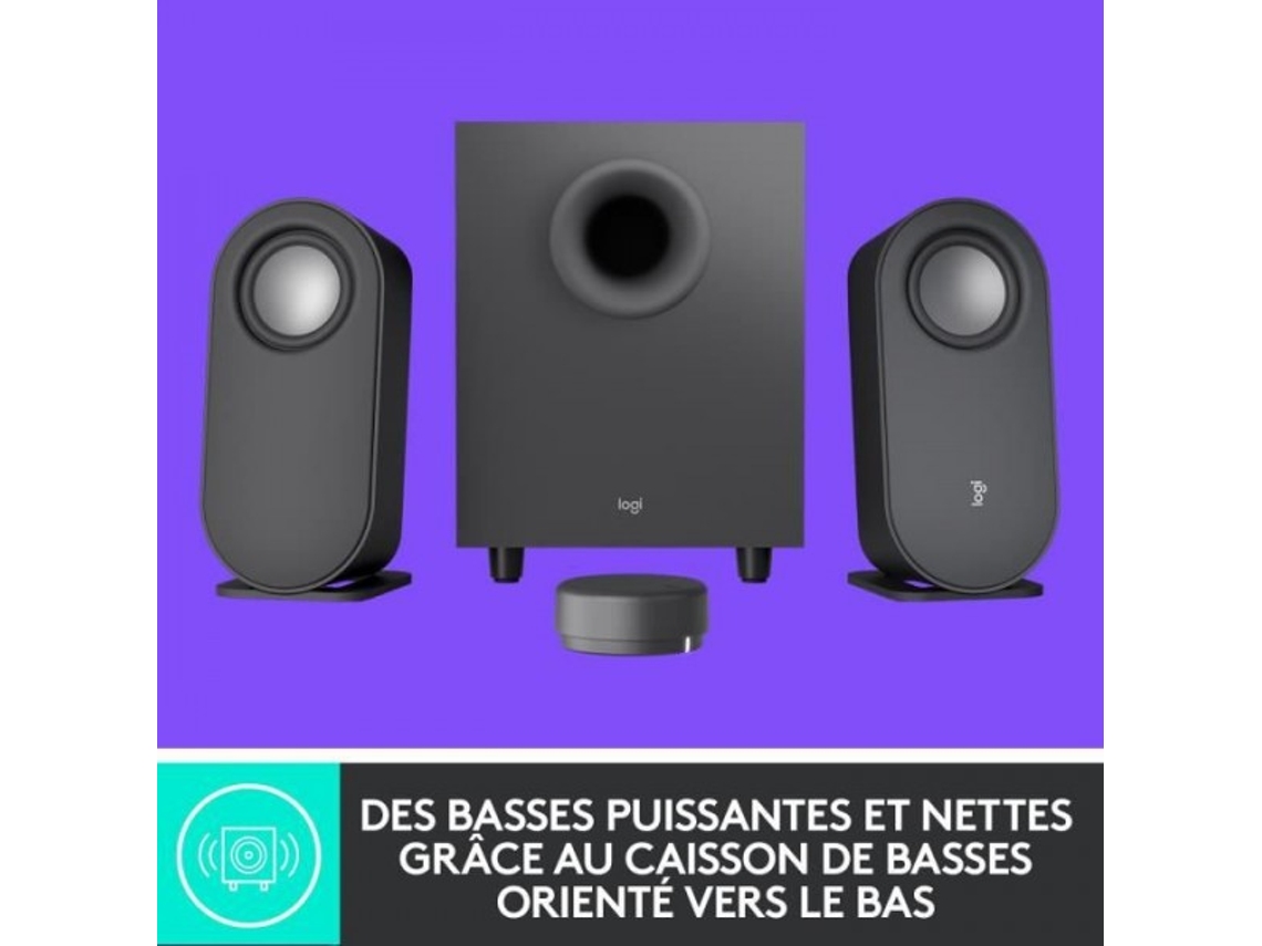 Colunas de PC Bluetooth LOGITECH Z407 Preto | Worten.pt