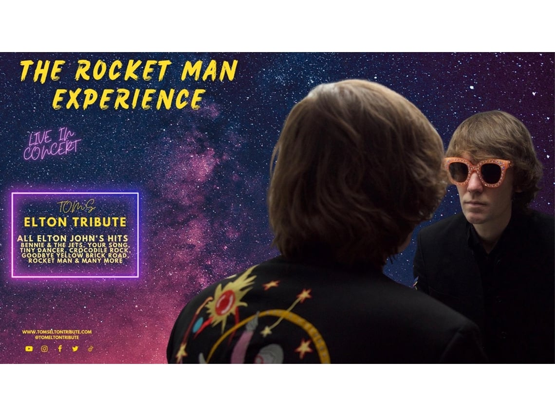 Bilhete The Rocket Man ExperienceElton Tribute | Worten.pt
