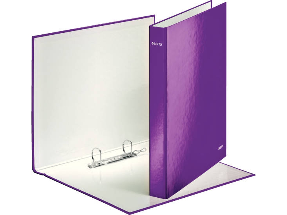 Dossier LEITZ WOW 40 mm Roxo (A4 - Capacidade: 230 folhas) | Worten.pt