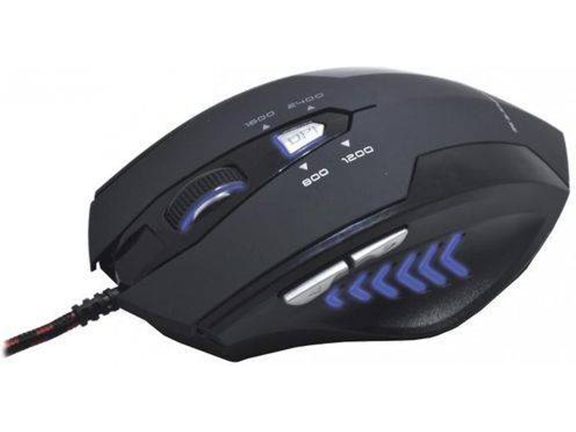 Rato Gaming KL-TECH Origen (Ótico - 2400 dpi - Preto) | Worten.pt
