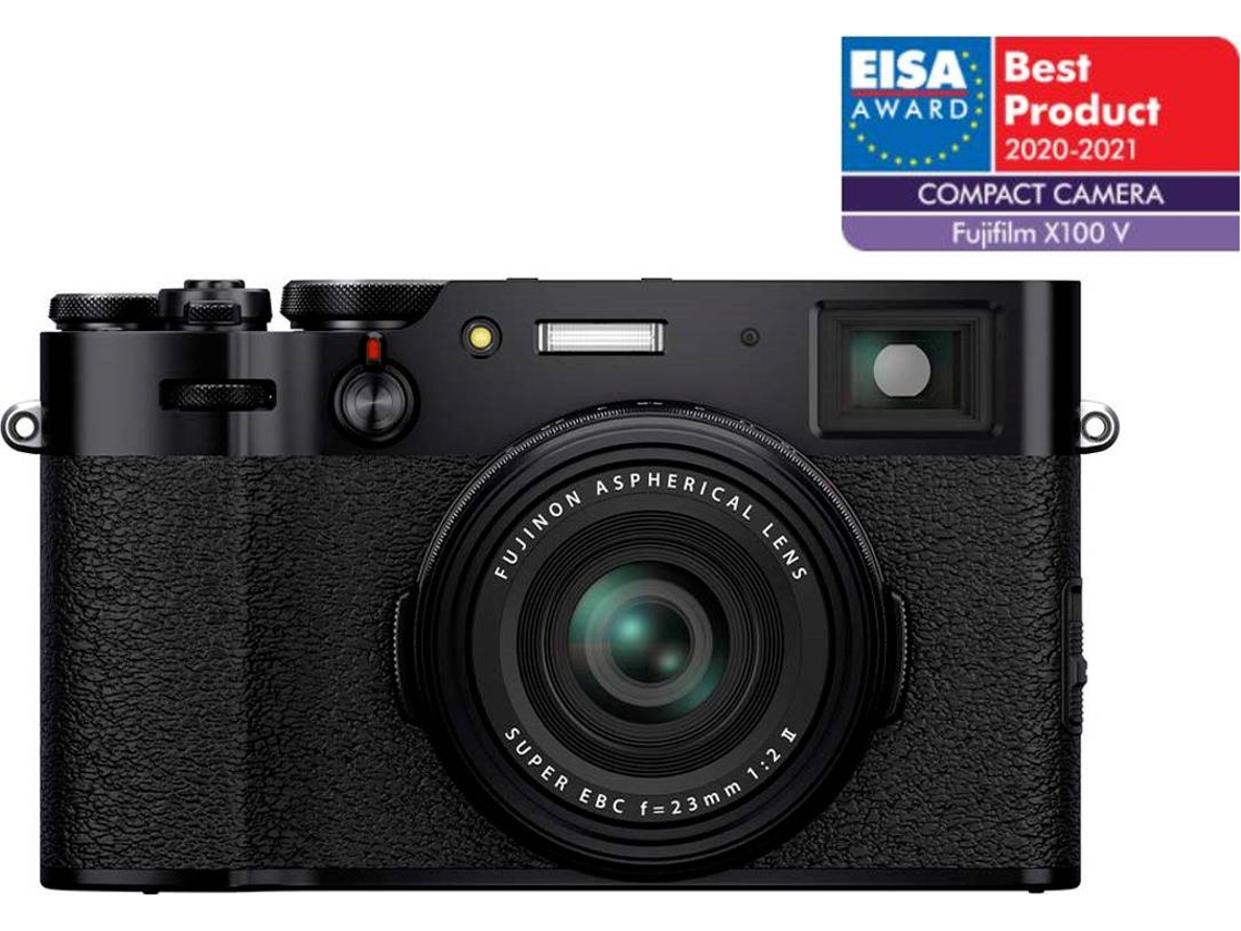 Máquina Fotográfica Compacta FUJIFILM X100V (26.1 MP - APS-C - ISO: 80 a 51200) | Worten.pt