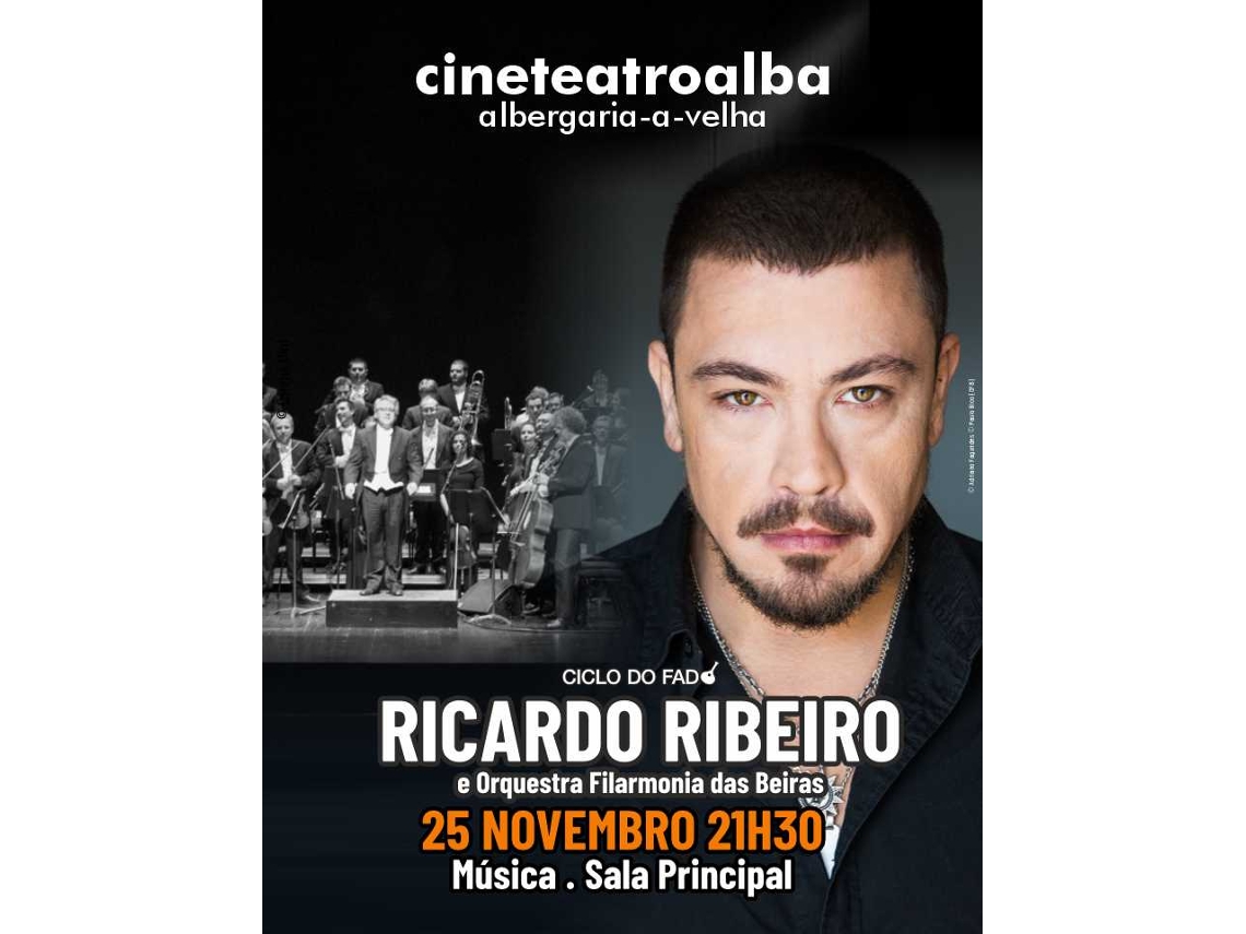 Bilhete Ricardo Ribeiro com Orquestra Filarmonia das Beiras | Worten.pt