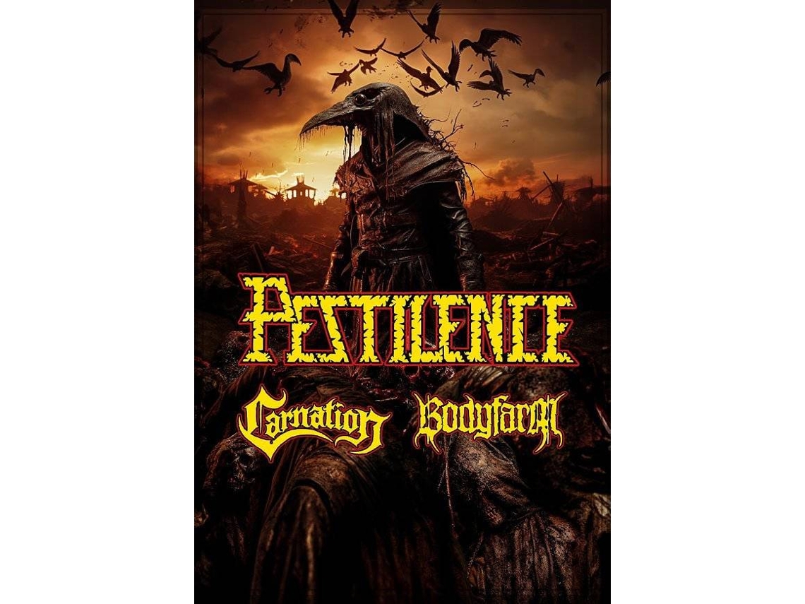 Bilhete PESTILENCE (NL) TOUR CARNATOIN | Worten.pt