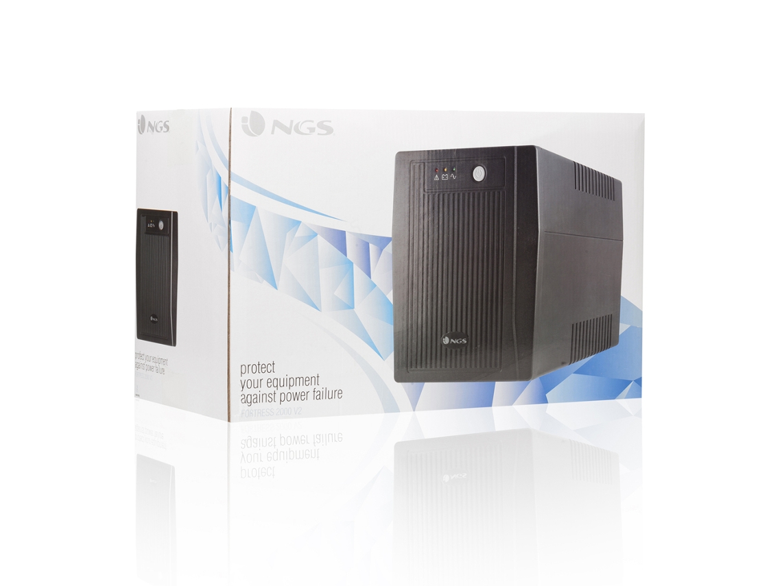 Ups NGS FORTRESS 2000 V2 Em espera Offline 1500VA 4 tomadas CA | Worten.pt