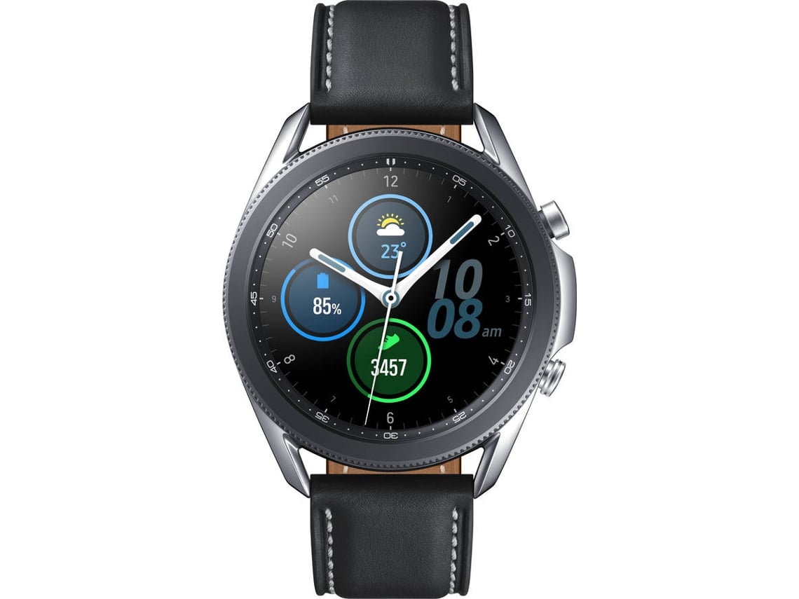 Smartwatch SAMSUNG Galaxy Watch 3 BT 45mm (Suporta SpO2 - Prateado ...