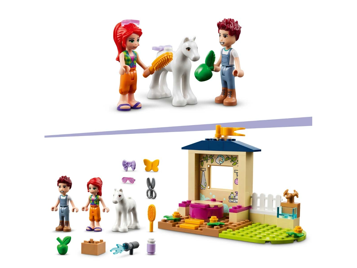 LEGO Friends Ponis Washing Station 41696 (Idade Mínima Recomendada: 4 ...
