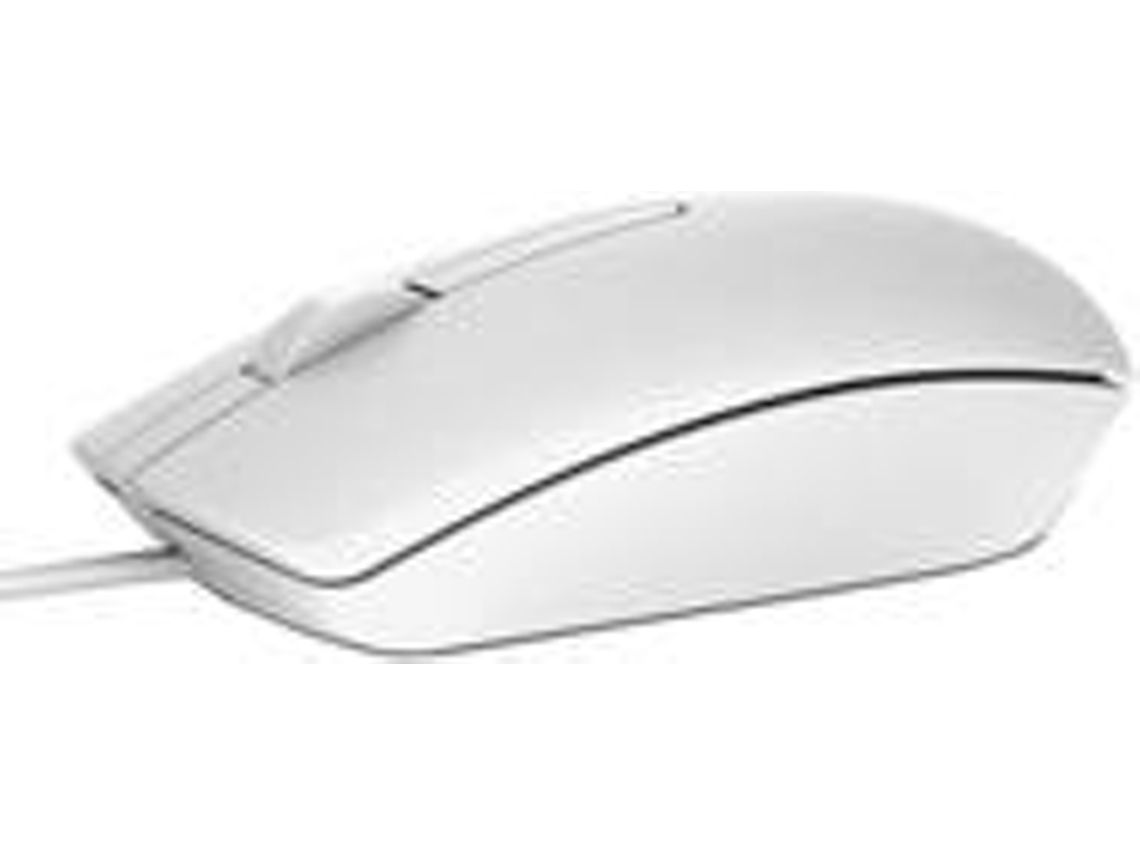 Rato DELL MS116 (USB - Casual - 1000 dpi - Branco) | Worten.pt