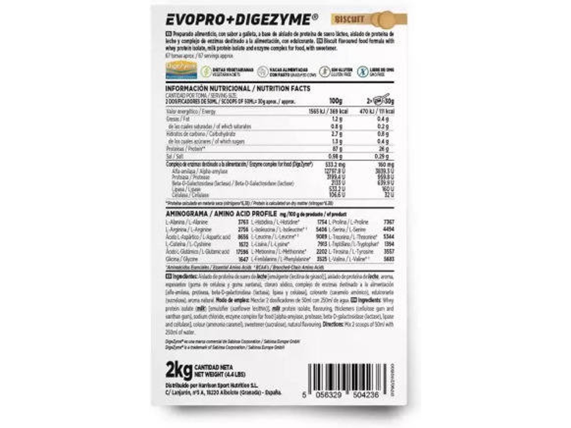 Suplemento Alimentar HSN Evopro (2Kg) | Worten.pt