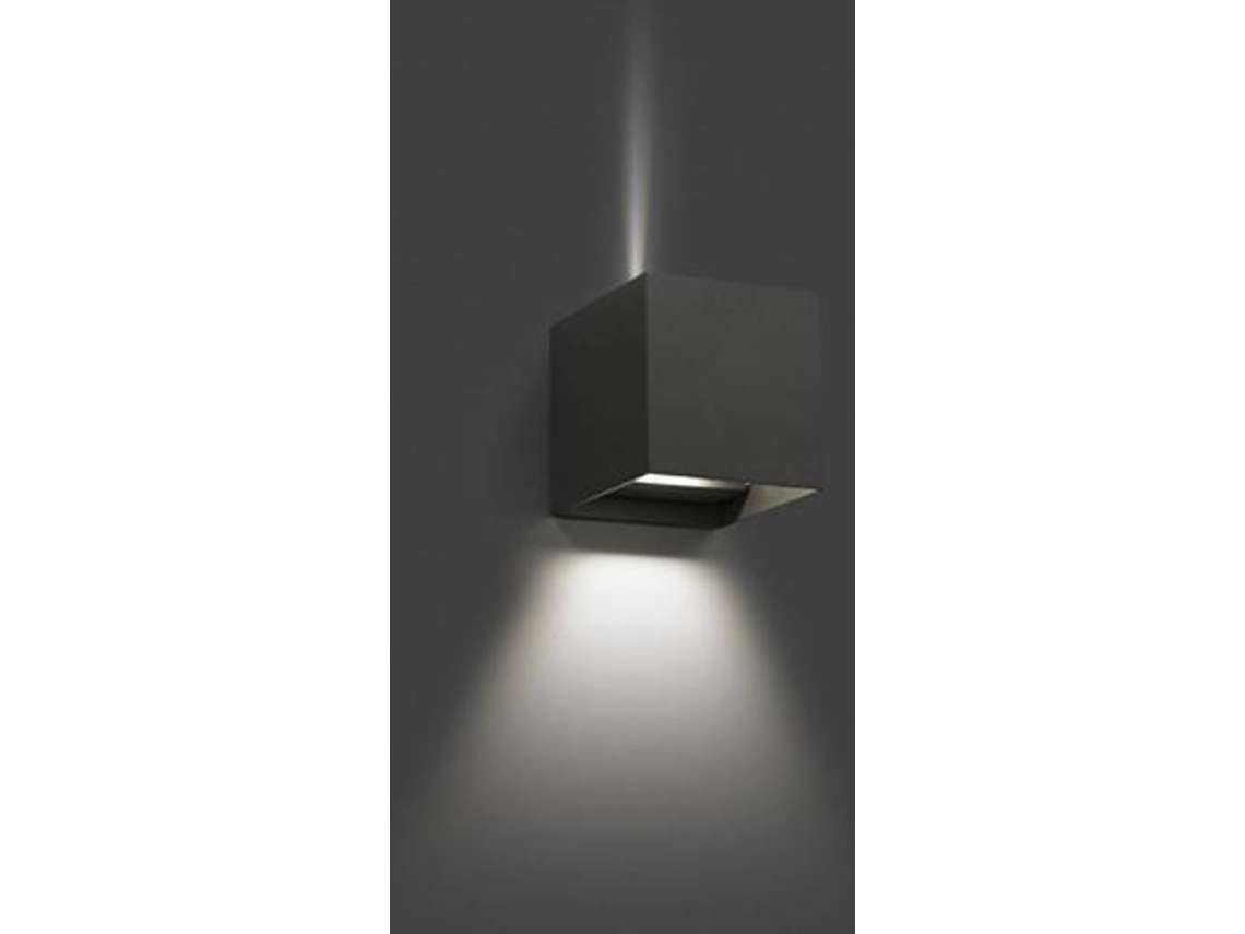 Aplique FARO BARCELONA Olan (Cinzento Escuro - LED - 6 W - Alumínio ...