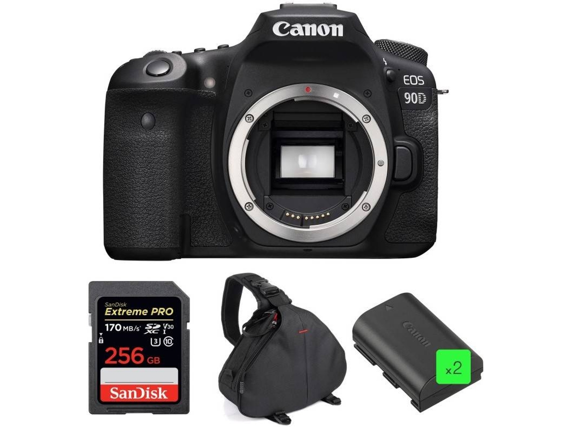 Máquina Fotográfica CANON EOS 90D (APS-C) | Worten.pt